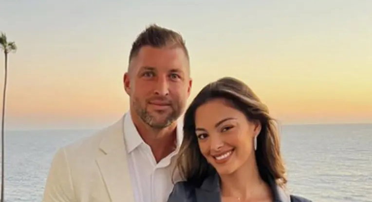 Tim Tebow and Wife Demi-Leigh Tebow, Former Miss Universe, Joyfully ...