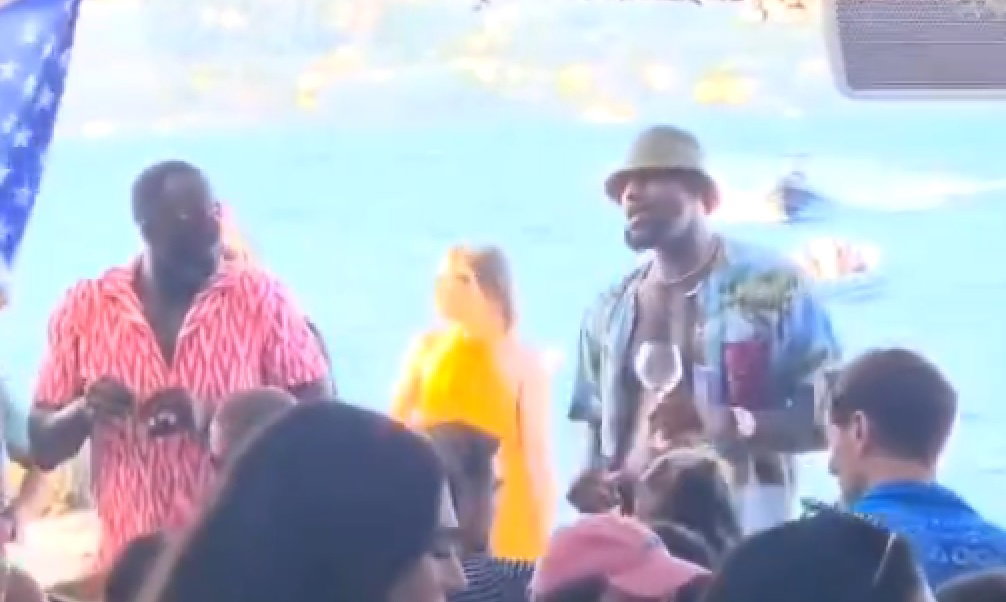 LeBron James and Draymond Green's Joint Vacation Goes Viral - TMSPN