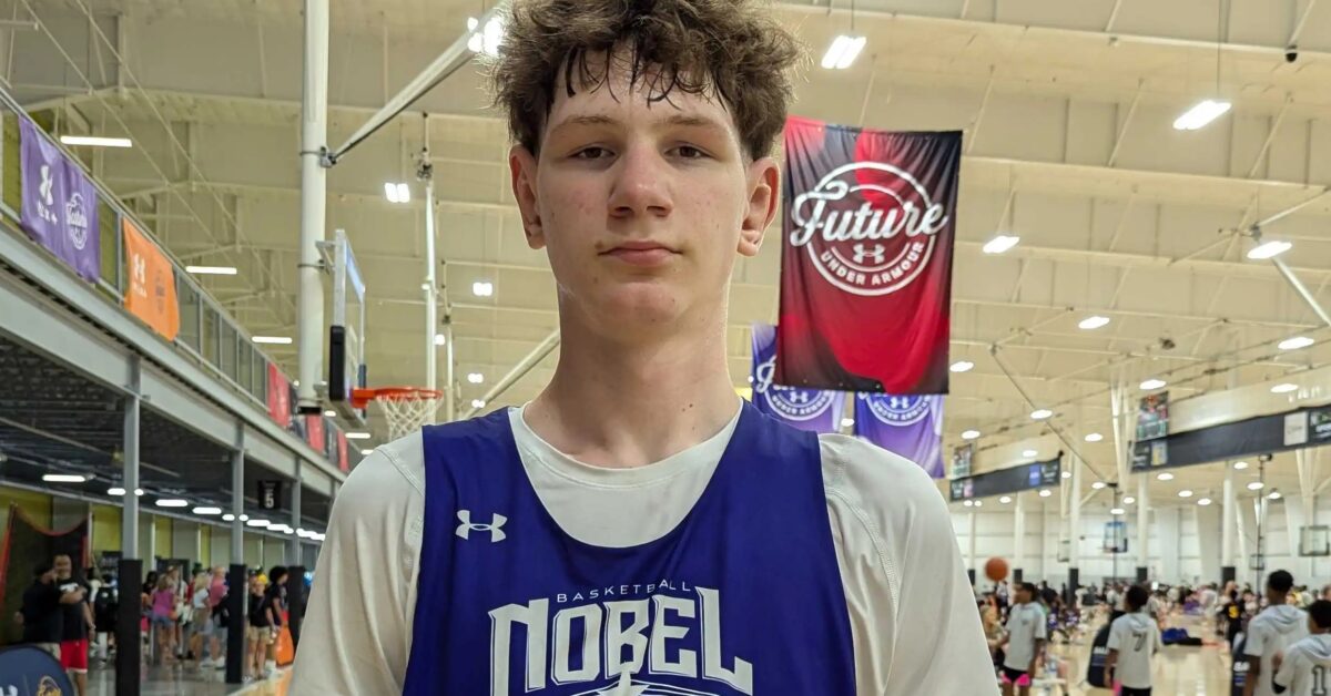 7-Foot-3 Seventh-Grader Jeremy Gohier Dominates with Dunks Against 13 ...