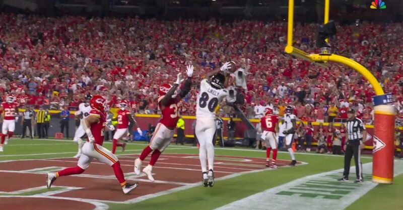 Baltimore Ravens Drop Season Opener to Chiefs by a Toe-Tap from Isaiah ...