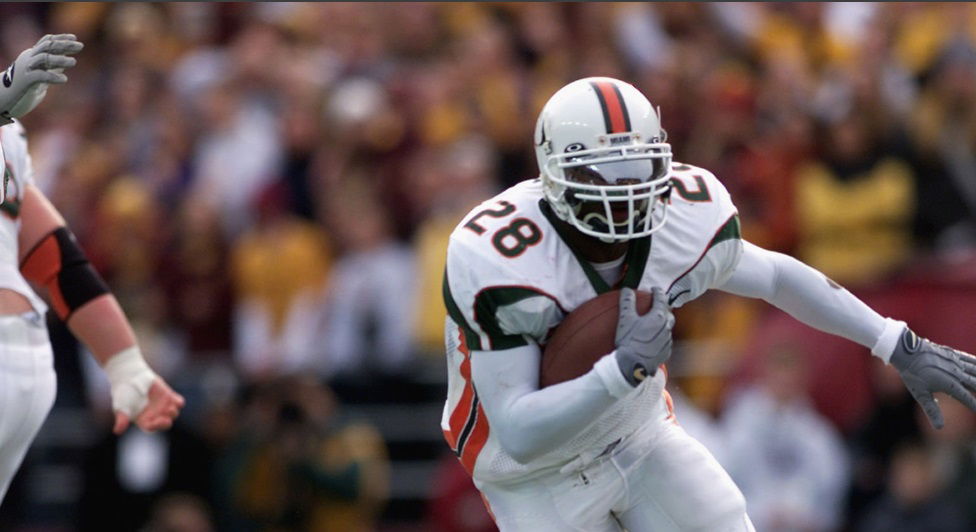 Legendary Running Back Clinton Portis Accidentally Committed to Miami ...