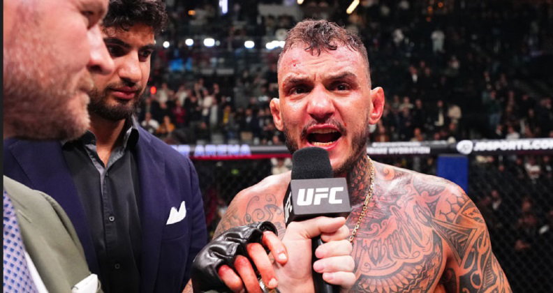 UFC Fighter Criticizes French President with 'F Macron' Message at UFC ...