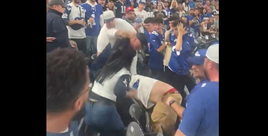 Cowboys Fan Violently Attacks Giants Supporter During Thursday Night ...