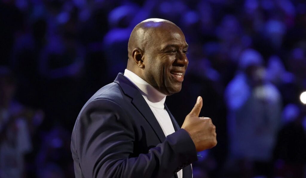 Magic Johnson Shares Emotional Response to Being Honored with ...