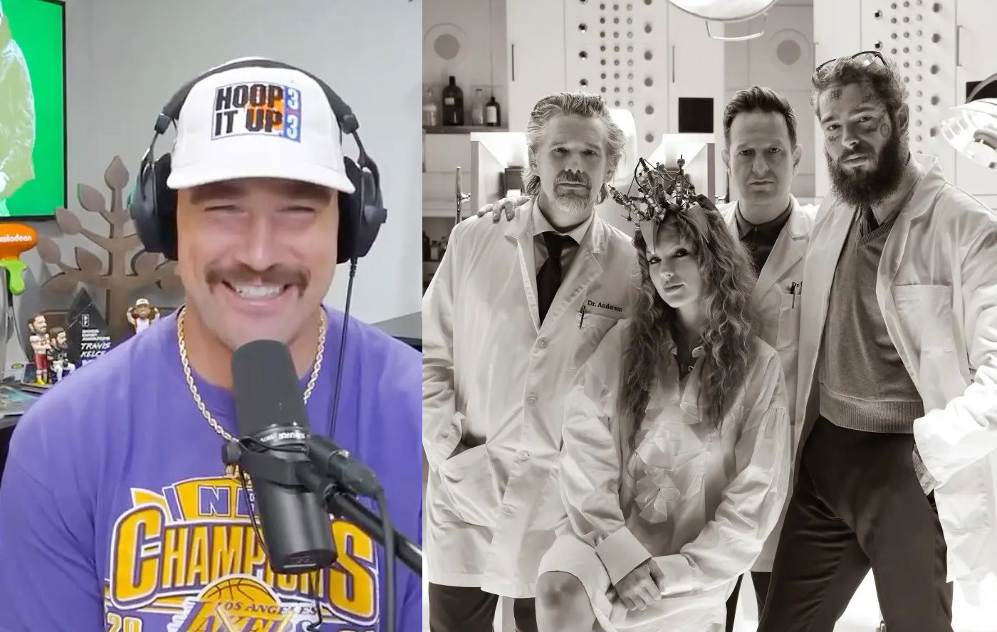 Taylor Swift Fans Speculate They Hear Travis Kelce Laughing in Behind ...