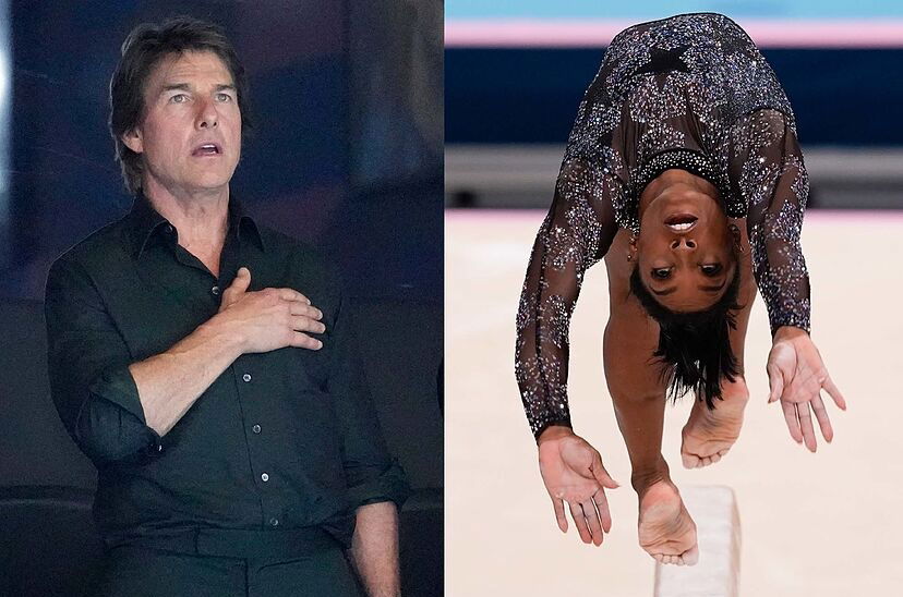 Simone Biles Reveals Her ‘Most Nervous’ Olympic Moment Involved Tom ...