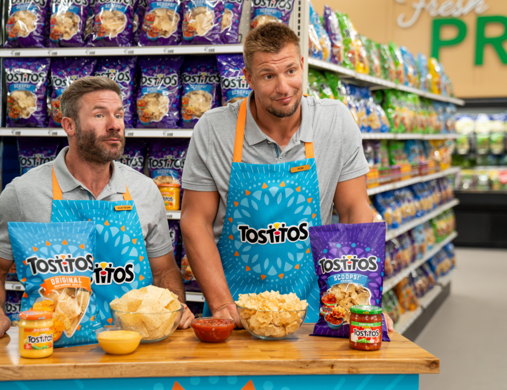 Tom Brady, Gronk, and Edelman Reunite for Tostitos NFL Ad Campaign - TMSPN