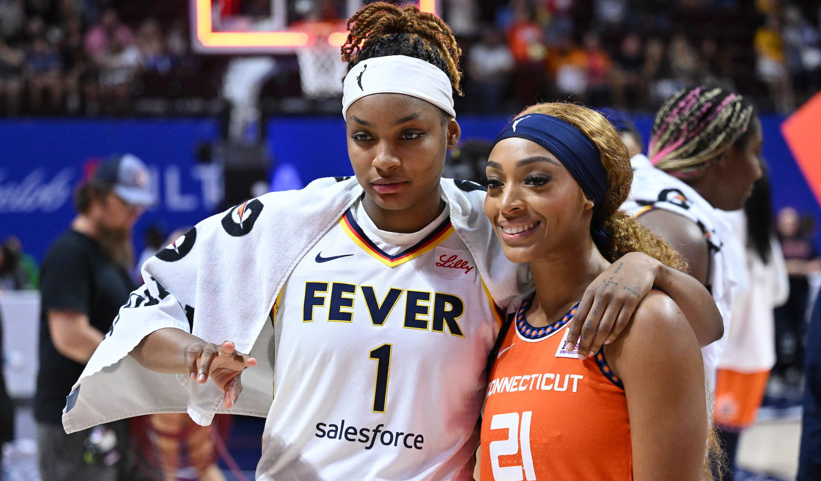 From Lovers to Rivals? WNBA Power Couple Set to Clash in Playoffs - TMSPN
