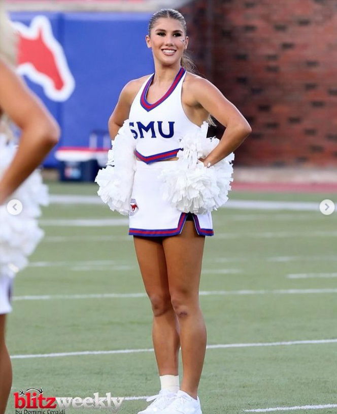 Chiefs Heiress Ava Hunt Stuns Fans as SMU Cheerleader, Delights Sister ...