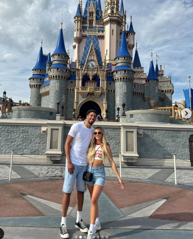 Tyrese Haliburton and Girlfriend Embrace Tourist Spirit at Disney World ...