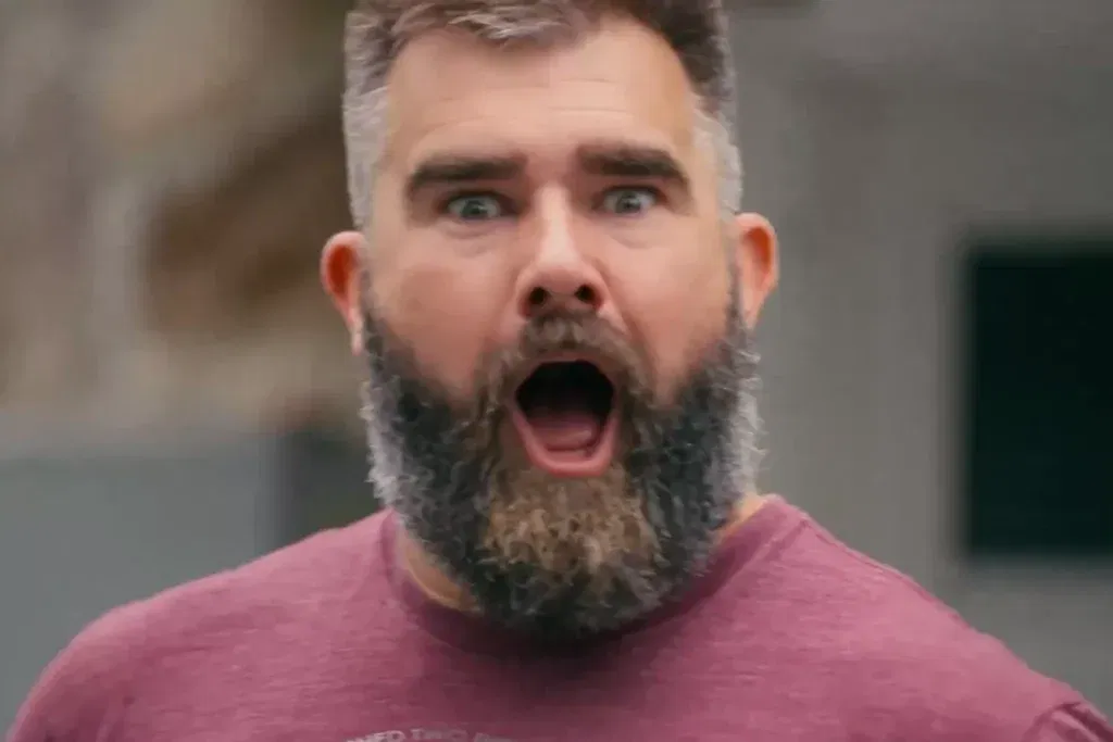 How Jason Kelce Found Himself Washing a Cybertruck Shirtless and Peeing ...