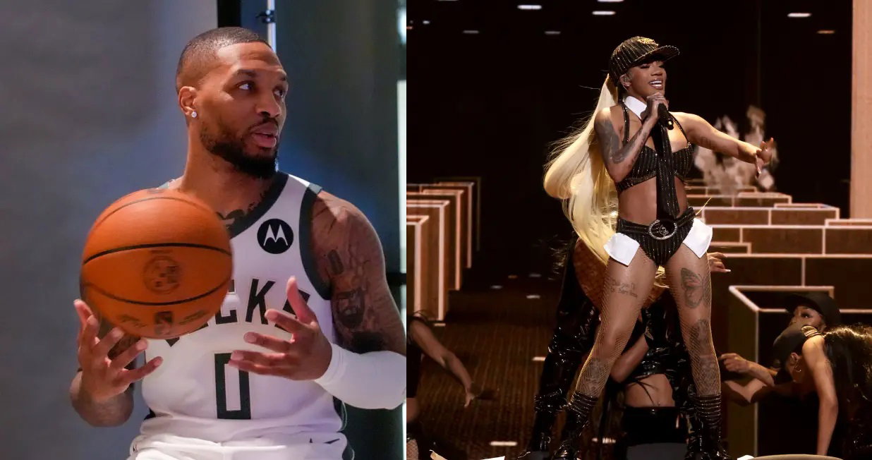 Damian Lillard Asked About GloRilla at Bucks Media Day Following Rapper ...