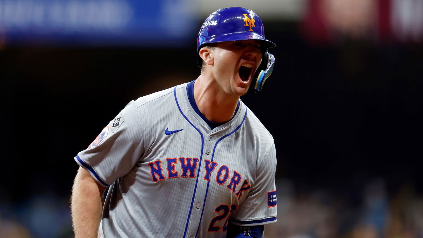 Pete Alonso's Wife Celebrates as Mets Advance in Playoffs After His ...