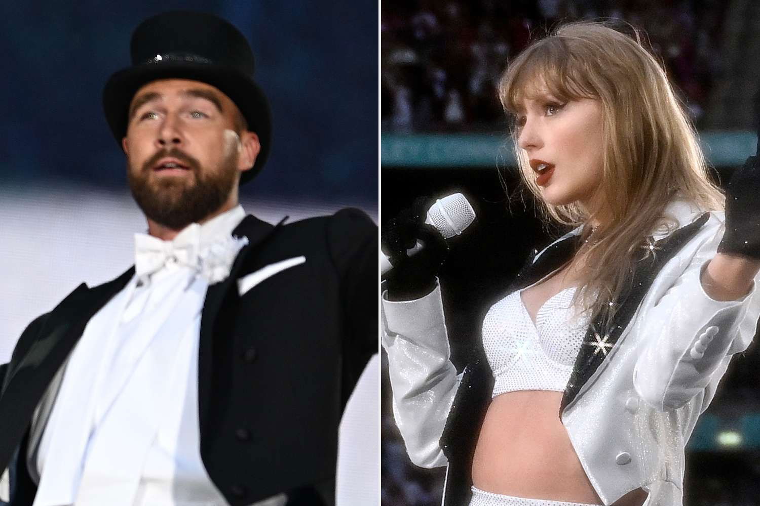 Travis Kelce Reflects on 'Unforgettable' Moment Performing with Taylor Swift at Eras Tour in ...