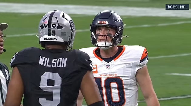 Broncos QB Bo Nix Goes Viral for His 'Wild' Reaction to Opponent - TMSPN