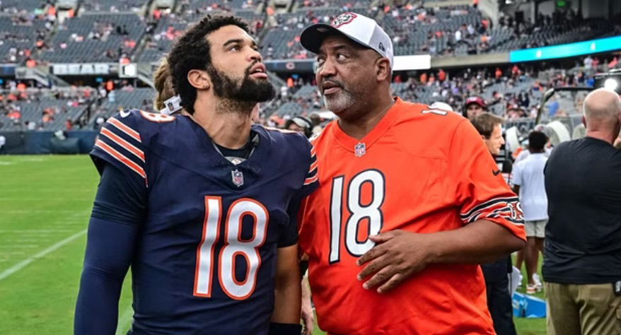 Caleb Williams' Father Addresses Deleted Tweet Criticizing Bears ...