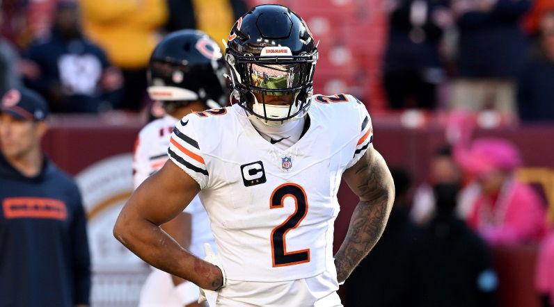 DJ Moore Had The Most Fitting Reaction To His Touchdown Catch - TMSPN