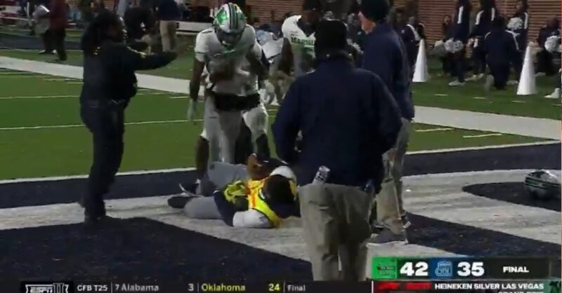 Marshall Player Involved in Physical Altercation with Stadium Worker ...