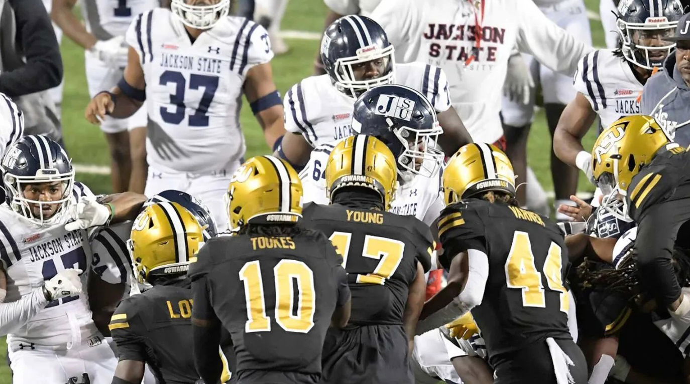 Watch: Massive Brawl Erupts After Jackson State vs. Alabama State Game - TMSPN