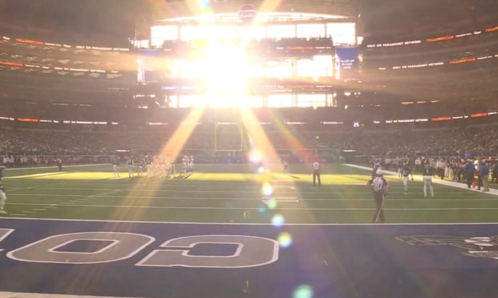 Travis Kelce Shares NSFW Reaction to Cowboys' AT&T Stadium Sun Glare ...