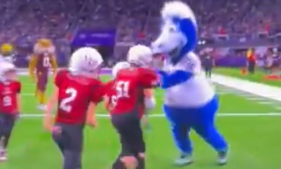 NFL Mascot Suffers Wardrobe Malfunction After Being Embarrassingly ...