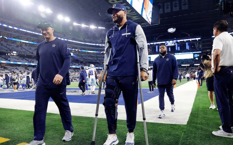 Cowboys' Devastating Loss to Texans Leaves Dak Prescott in Tears - TMSPN