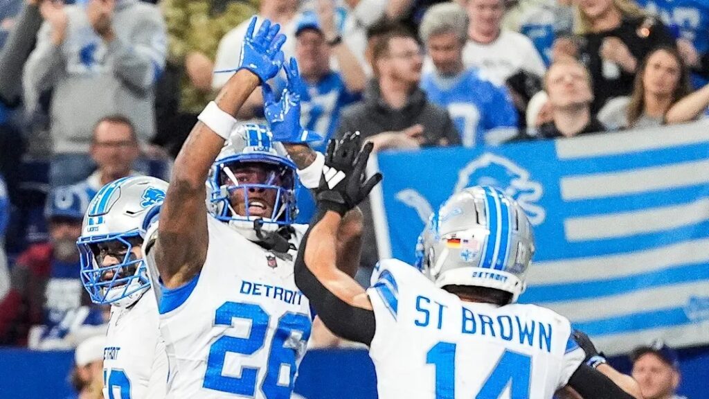 Detroit Lions RB Honors Allen Iverson with Iconic Touchdown Celebration ...