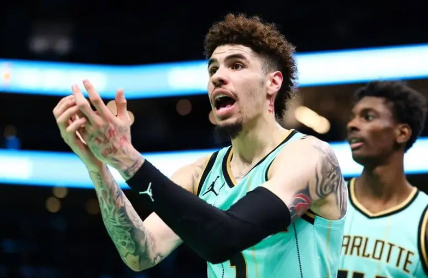 LaMelo Ball Hit with $35K Fine for Making Obscene Gesture During Game - TMSPN