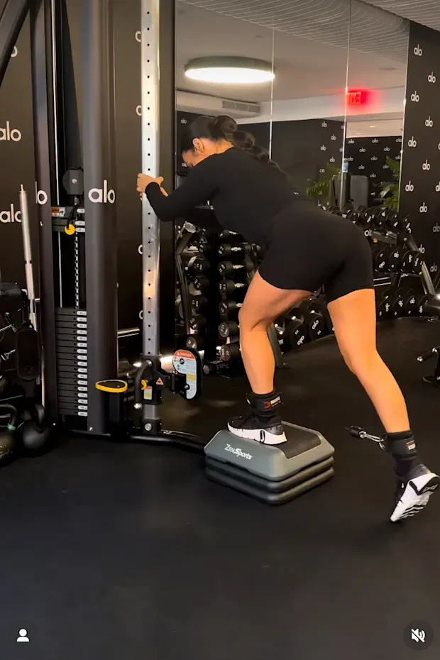 ESPN's Molly Qerim Shows Off in Black Minishorts During Intense Workout ...