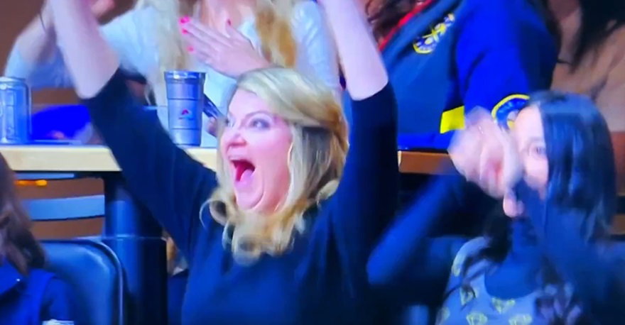 Fan Caught Making Explicit Gesture During NBA Game - TMSPN