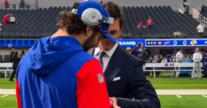 Josh Allen Starstruck by Tom Brady’s Jaw-Dropping $500K Rolex Before ...