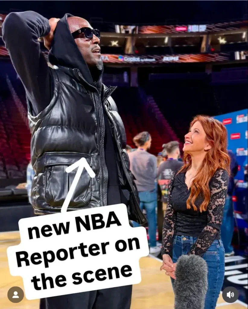 Rachel Nichols Appears Comically Small Standing Next to Towering Kevin ...