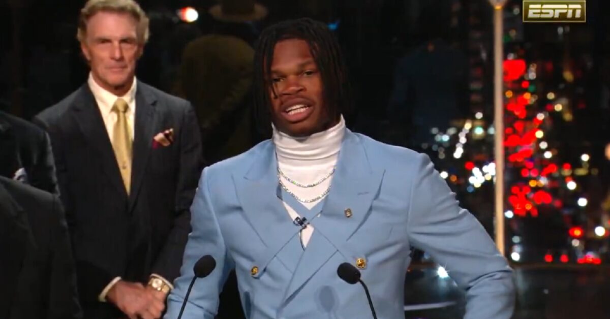 ESPN Faces Awkward Moment During Travis Hunter’s Heisman Trophy ...