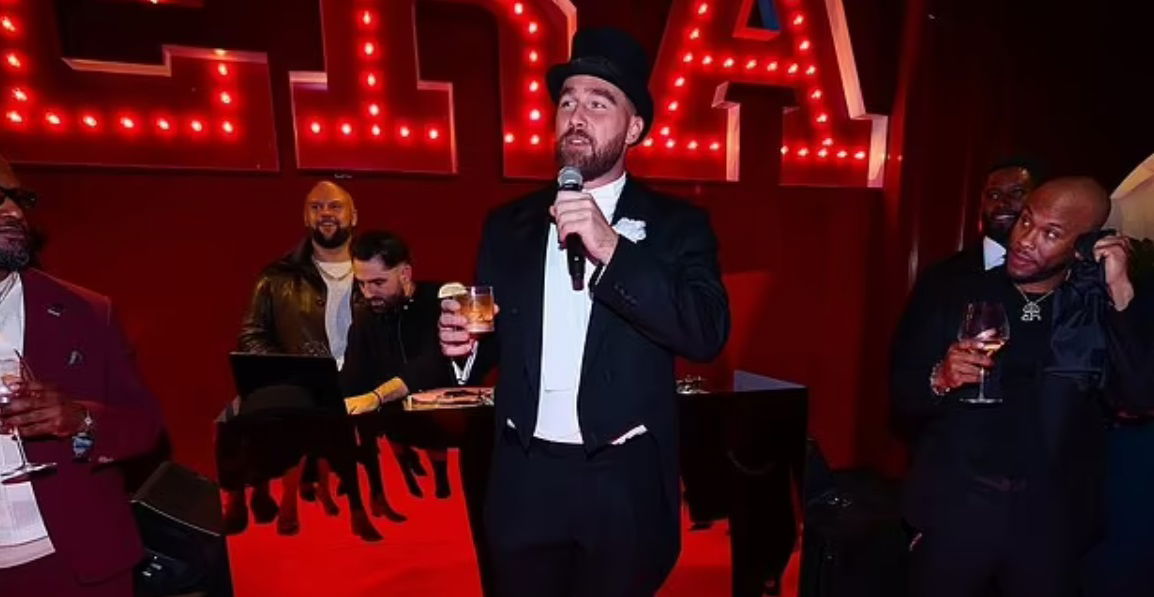 Travis Kelce Delivers Heartfelt Speech at Taylor Swift’s Eras Tour ...