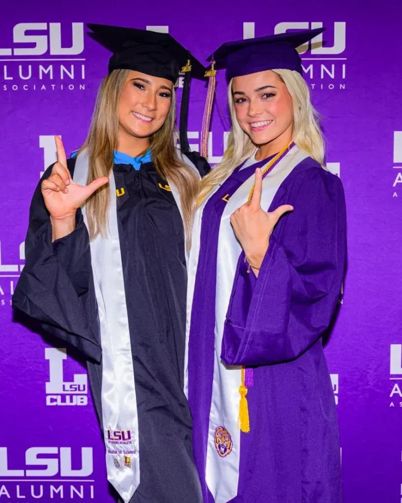 Livvy Dunne Celebrates LSU Graduation with Stunning Cap and Gown Glam ...