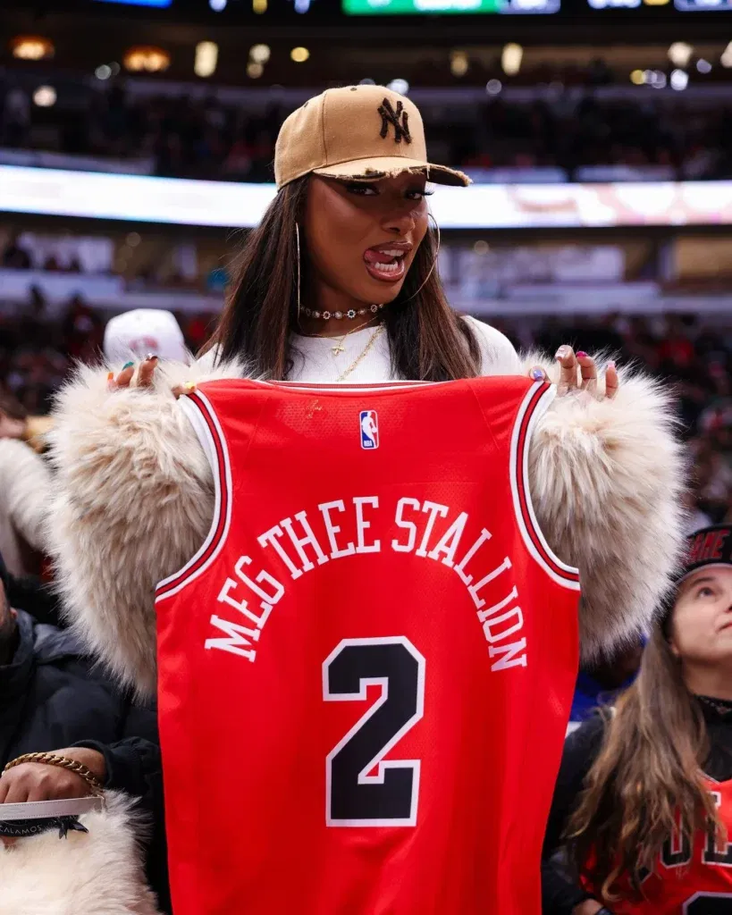 Megan Thee Stallion Steals the Spotlight at Chicago Bulls Game with ...