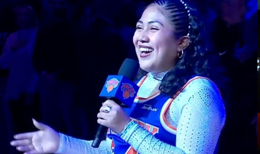 Knicks Anthem Singer Shines Through Heckler’s Disruption, Earning ...
