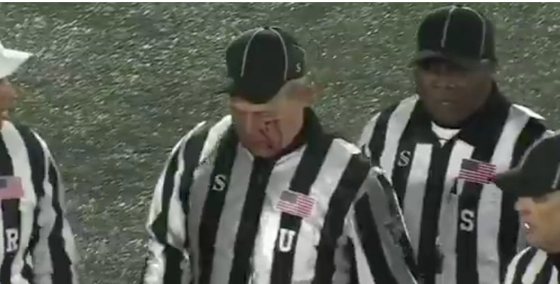 Referee Left Bloodied During Chaotic Brawl at College Football Bowl ...