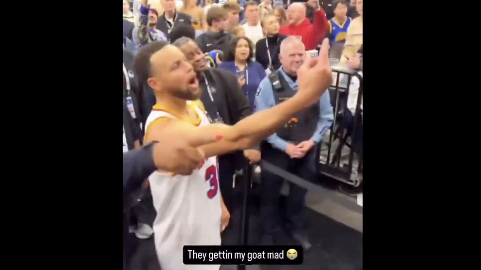 Steph Curry Outraged After Fan Snatches Gift Meant for Young Child - TMSPN