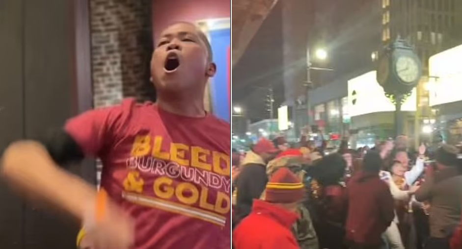 Commanders Fans Invade Philadelphia, Chant 'Super Bowl' Ahead of NFC ...