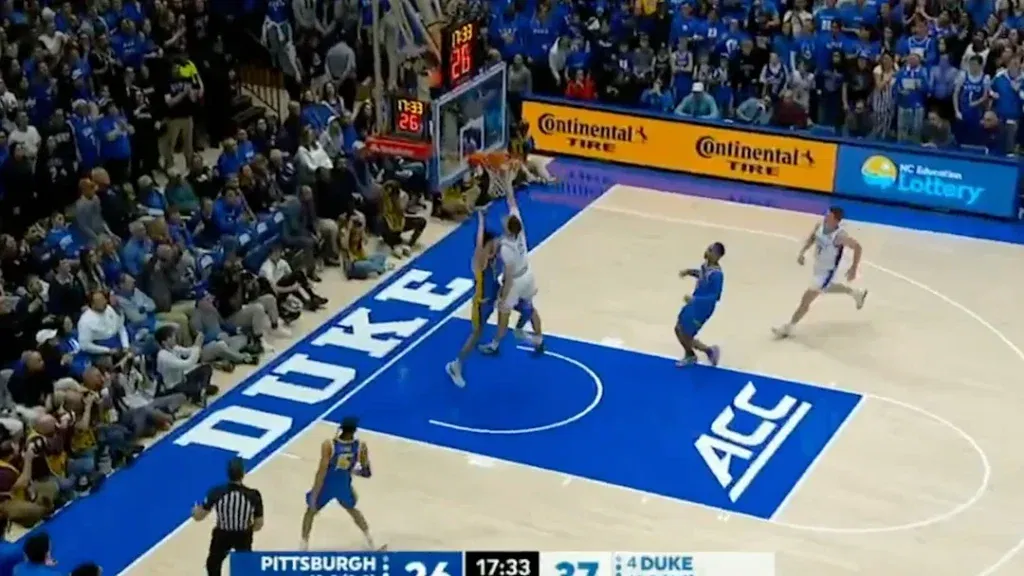 Cooper Flagg’s Electrifying Dunk Against Pitt Sets College Basketball ...