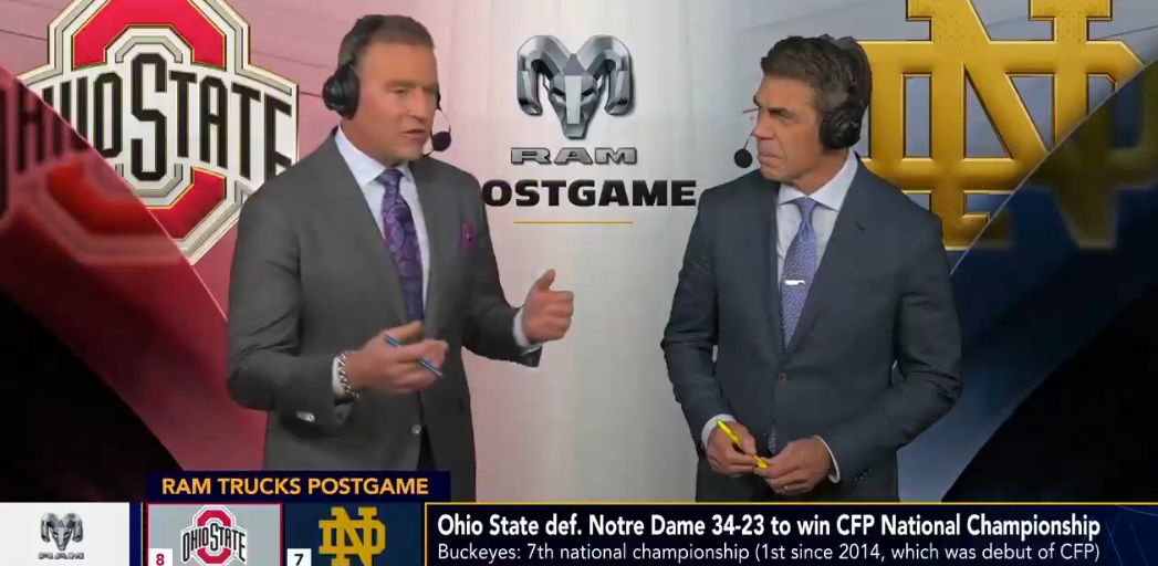 'Crying' Kirk Herbstreit Struggles to Describe Ohio State’s National ...