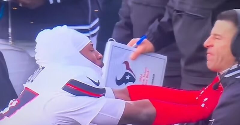 NFL Issues Punishment for Texans Star Following Shocking Sideline ...