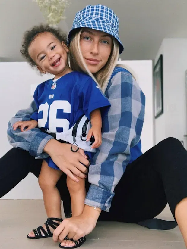 Saquon Barkley’s Adorable Son Steals the Show After Eagles’ NFC ...