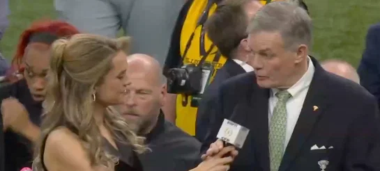 Awkward Sugar Bowl Trophy Ceremony Steals the Spotlight After Notre ...