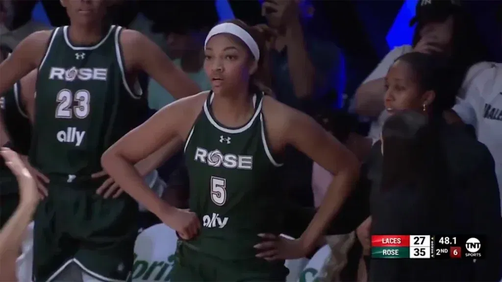 Angel Reese Turns Heads with Futuristic Pre-Game Fit Before Dominant ...