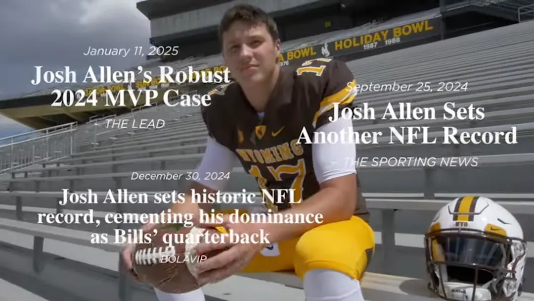 University of Wyoming’s Super Bowl Ad Celebrates Josh Allen’s MVP ...