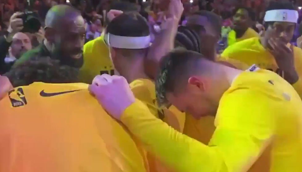 LeBron James’ Fiery Pregame NSFW Message to Luka Doncic Caught on Mic Ahead of Lakers Debut - TMSPN