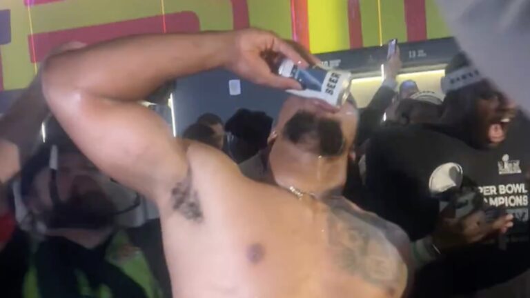 Saquon Barkley Celebrates Super Bowl Victory in True Philly Style with ...