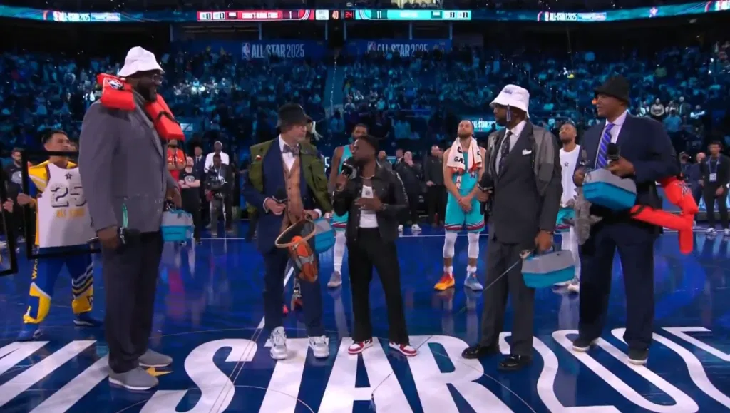 NBA All-Star Game Faces Criticism as Kevin Hart Oddly Gifts Fishing ...
